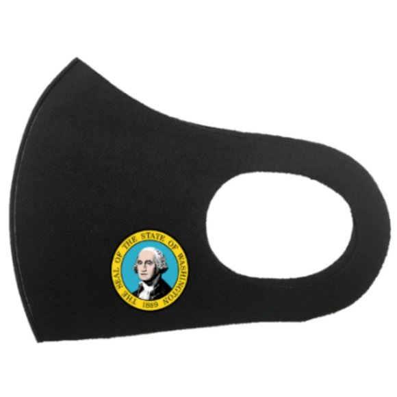 Handmade | Accessories | Washington State Seal Face Maskwashable ...